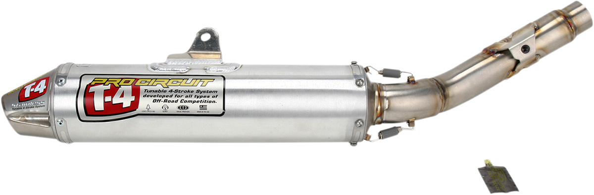 Pro Circuit Polished T4 Slip On Silencer for Honda CRF450X 05-15 | eBay